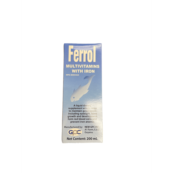 Ferrol Tonic w/Iron Compound Dietary Supplement 200ML – GEM'S GROCERY