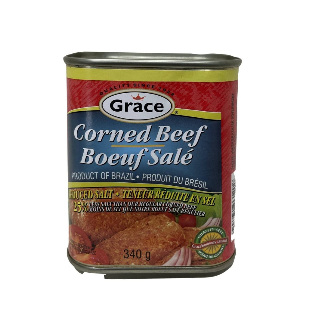 Grace Corned Beef Light Salt 340G – GEM'S GROCERY